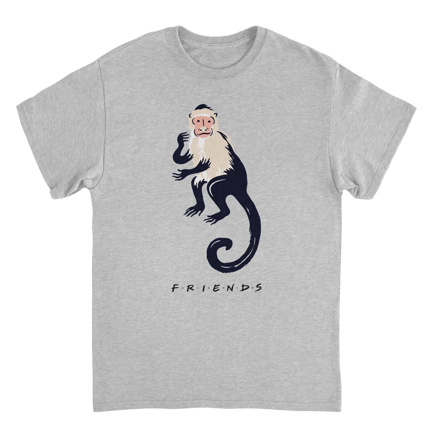 Friends Marcel the Monkey Sport Grey T-Shirt – HandyShopping4U2